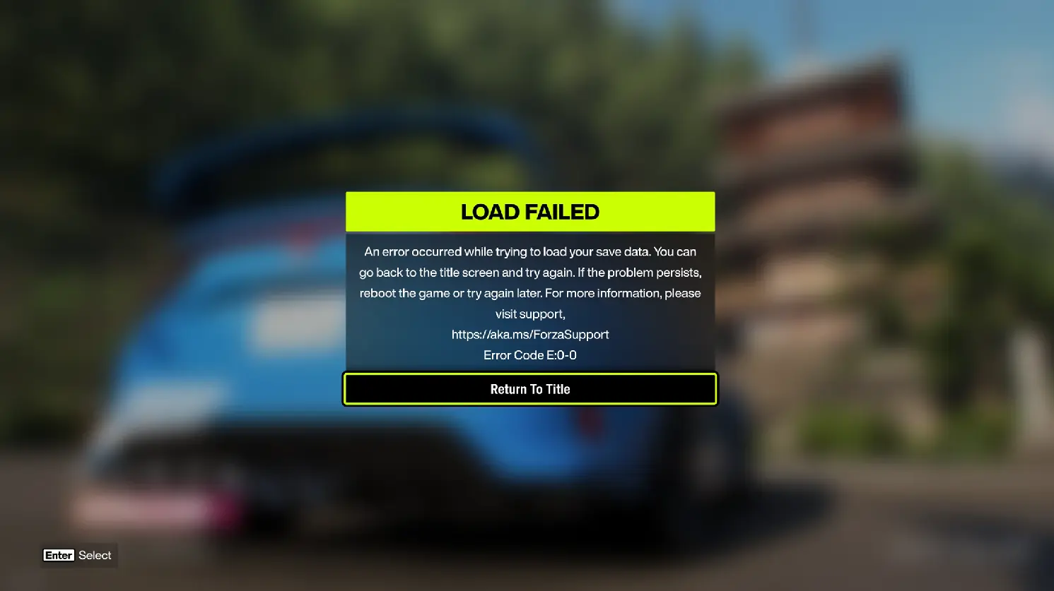 Easily resolve E0 C0 error in Forza Horizon 6 using this guide